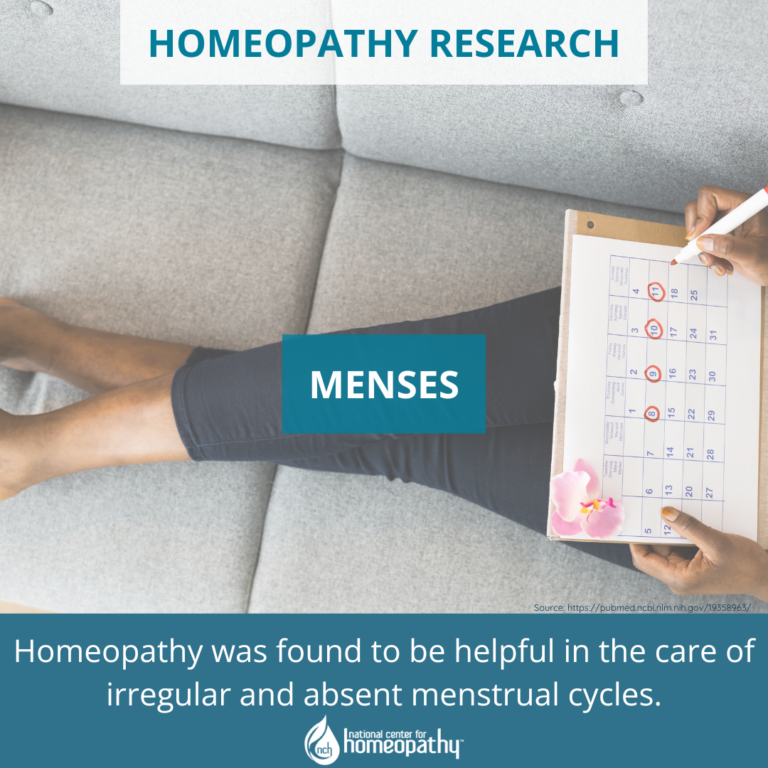 Menstrual Irregularities - National Center for Homeopathy (NCH)